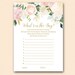 Pink Blush Floral Bridal Shower Games Package Instant - Etsy