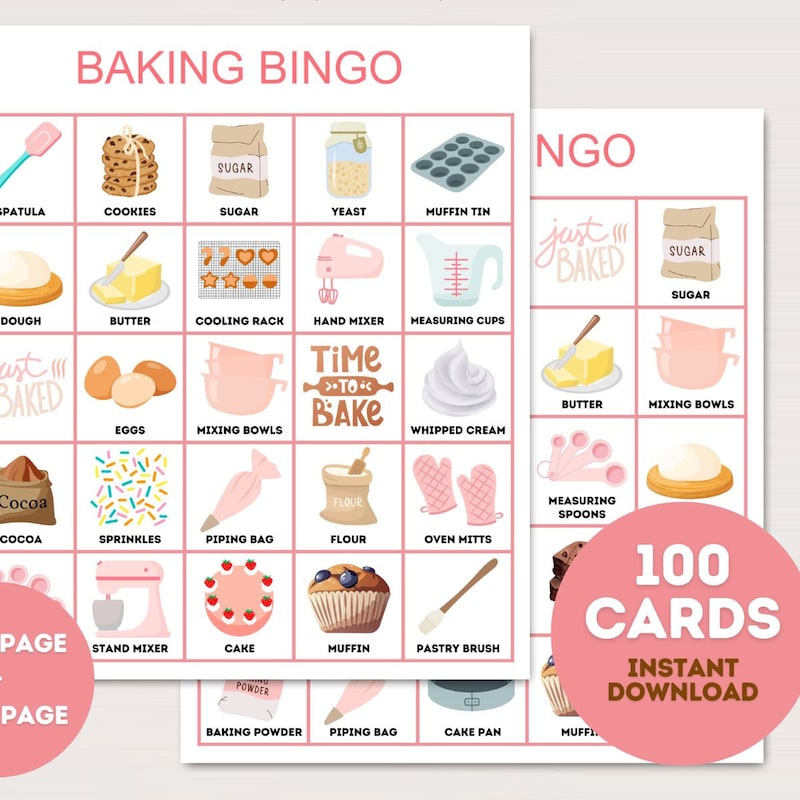 Baking Party - Etsy