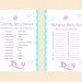 Instant Download, Mermaid Baby Shower Games, Beach Baby Shower ...