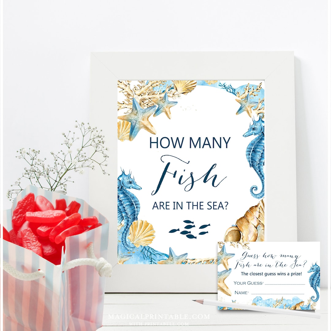 Guess How Many Fish Are in the Sea , Guess How Many Candies, How Many ...