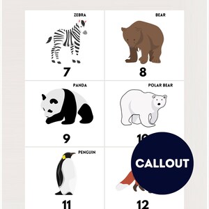 100x Animals Bingo Cards, Printable Birthday Party Bingo, Party Bingo ...