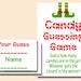 Christmas Candy Guessing Game Printable, Guess How Many Candies in Jar ...