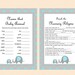 Blue Elephant Baby Shower Games Package, Baby Prediction and Advice ...