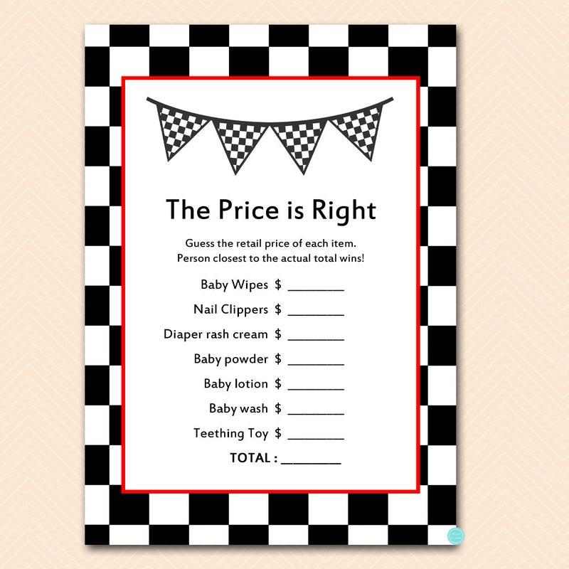 Price is Right Tags - Etsy