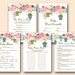 Birdhouse Baby Shower Games Printable Game Pack, Bird Baby Shower Games ...