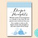 Blue Whale Baby Shower Games Printable, Boy Nautical Baby Shower Game ...