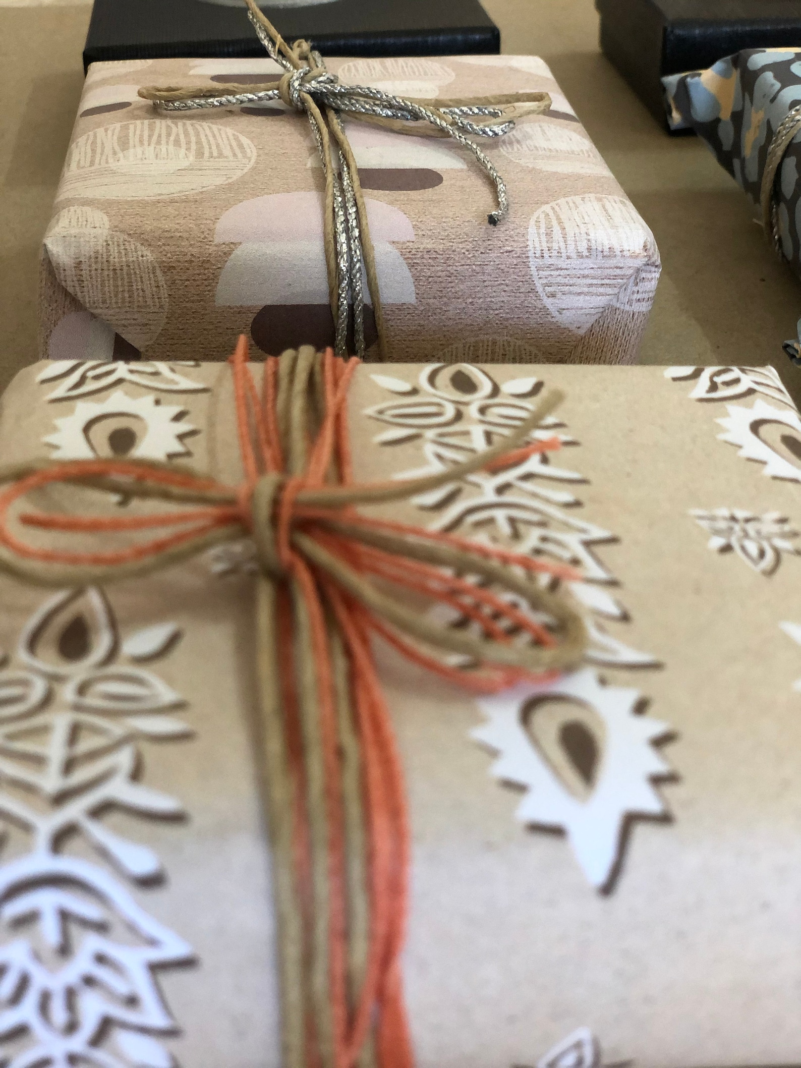 Modern Gift Wrap A3 A4 Wrapping Paper Set Unique Birthday | Etsy