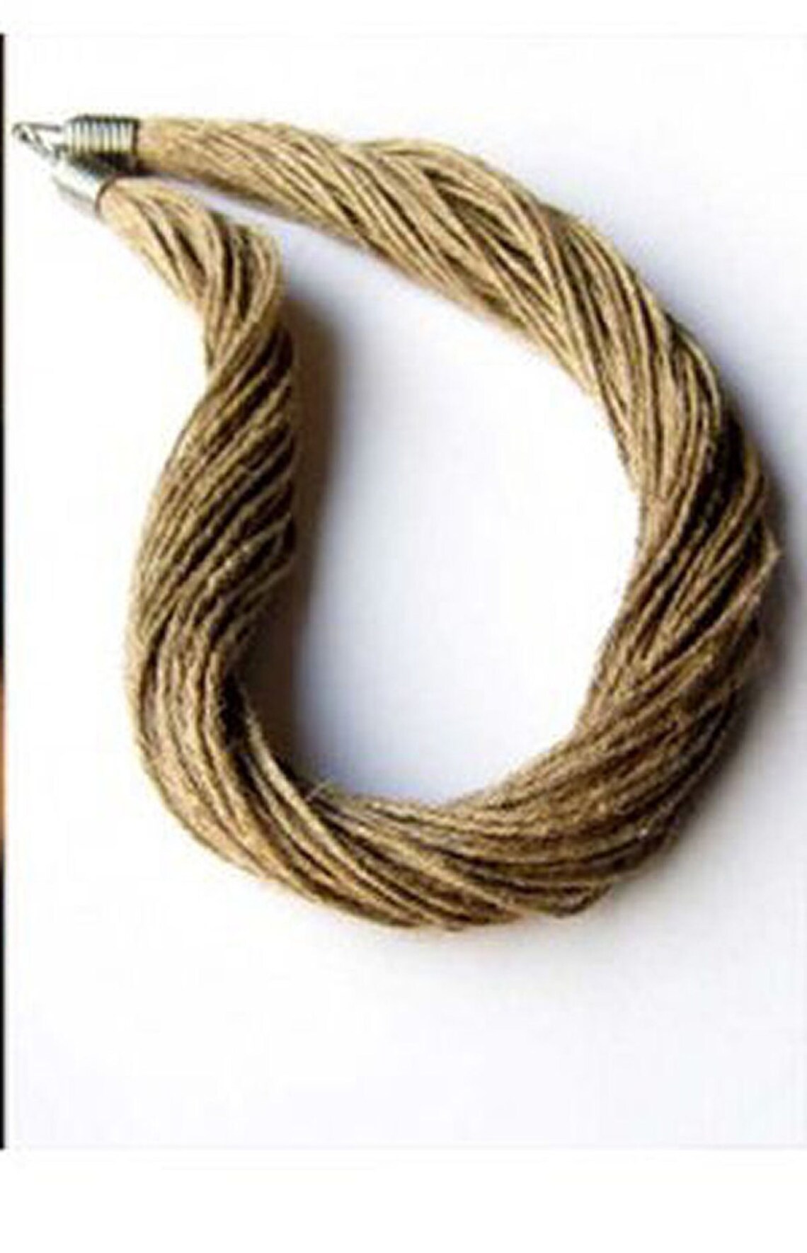 Linen Necklace Made of Linen for Pendant Modern Silver - Etsy