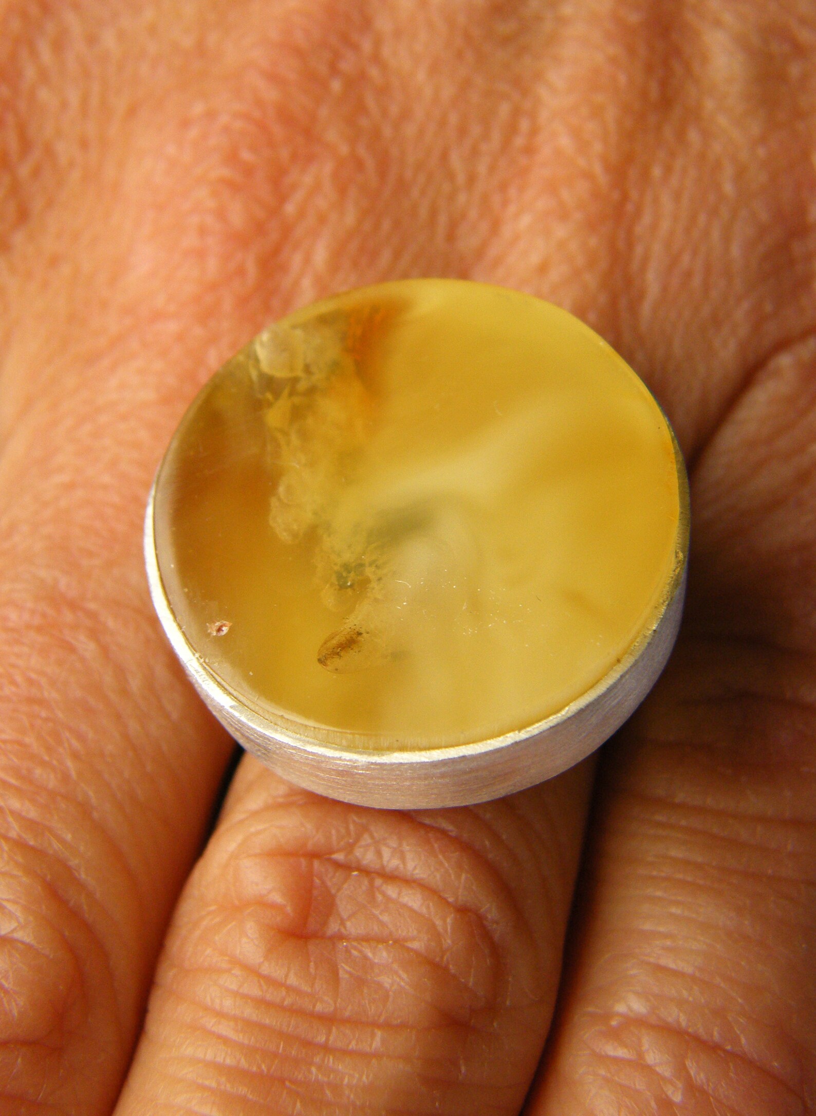Amber SET Jewellery, Amber Pendant, Amber Ring, YELLOW Genuine ...
