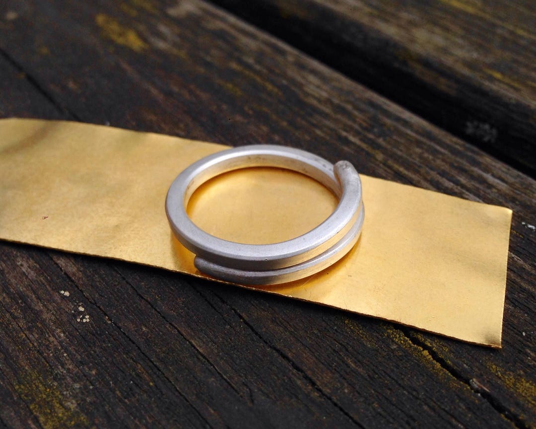 Ring Money // Viking, Celtic Scandinavian // Silver Ingot Ring // Proto ...