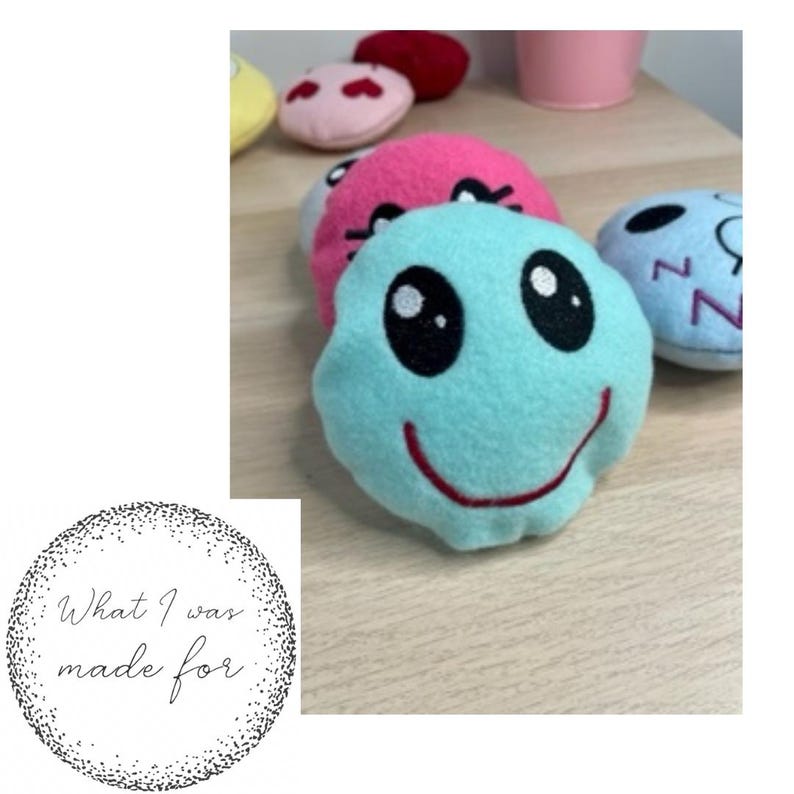 Emoji Smiley Face Stuffie Digital Download Machine Embroidery File Cute ...