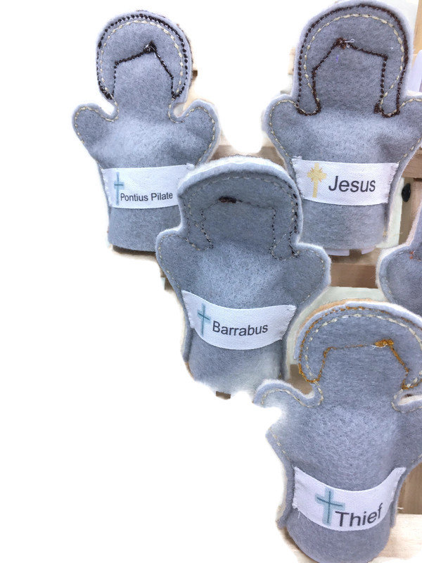Jesus Resurrection Easter Puppets/family Bible Activity - Etsy