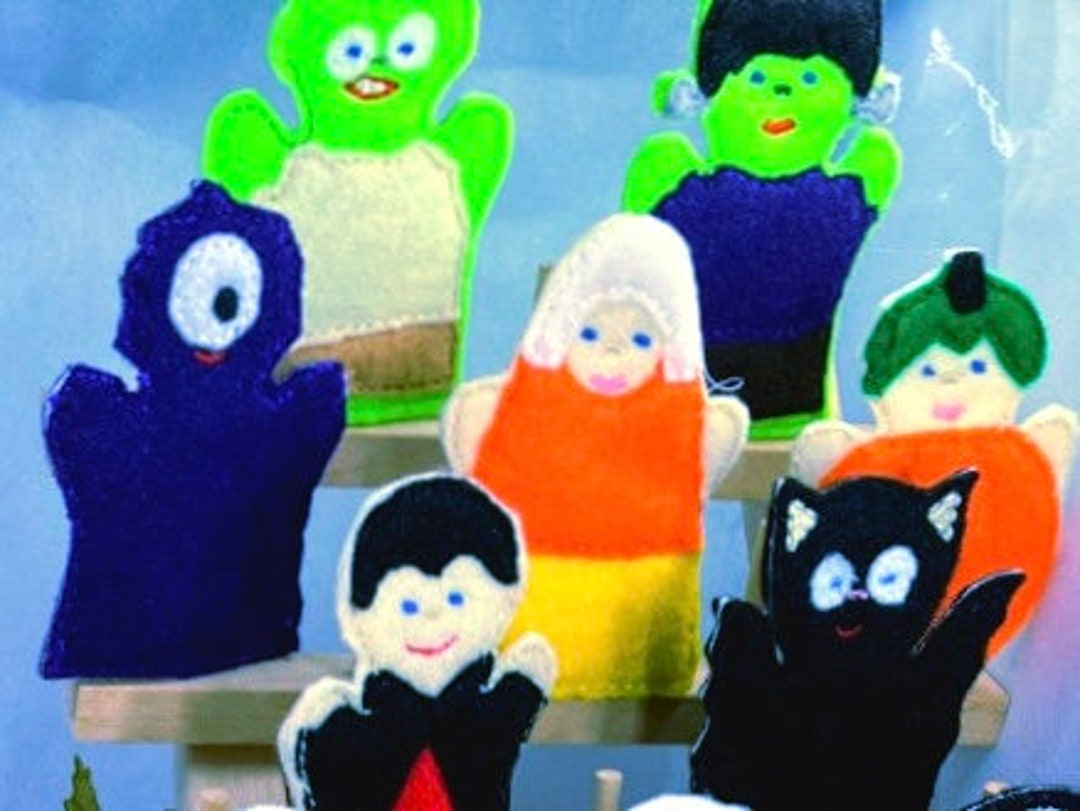 Finger Puppet, Halloween Boo Basket Stuffers, Kids Activities, Toddler ...