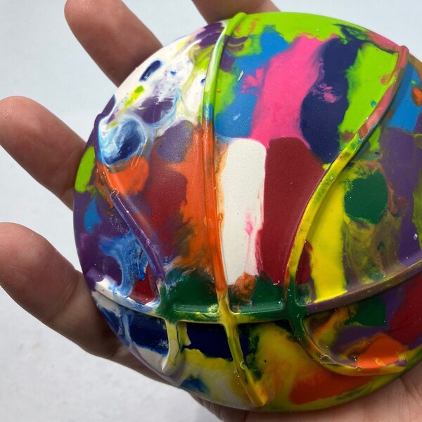 Melted Crayon Art - Etsy