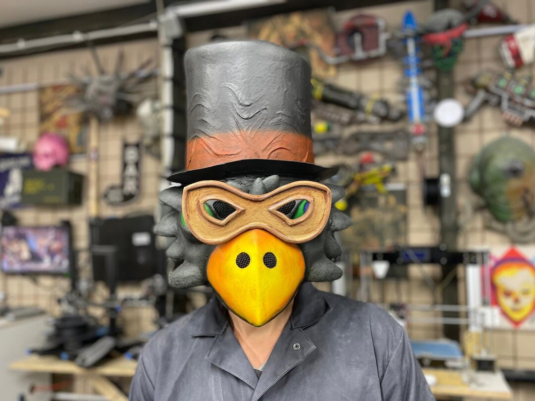 Fasnacht Raven Mask Fallout Inspired - Etsy