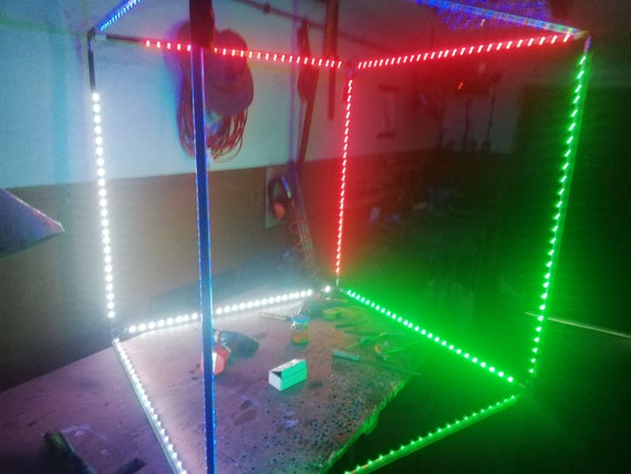 LED Acrobatic Cube Steel Construction for Manipulation or | Etsy