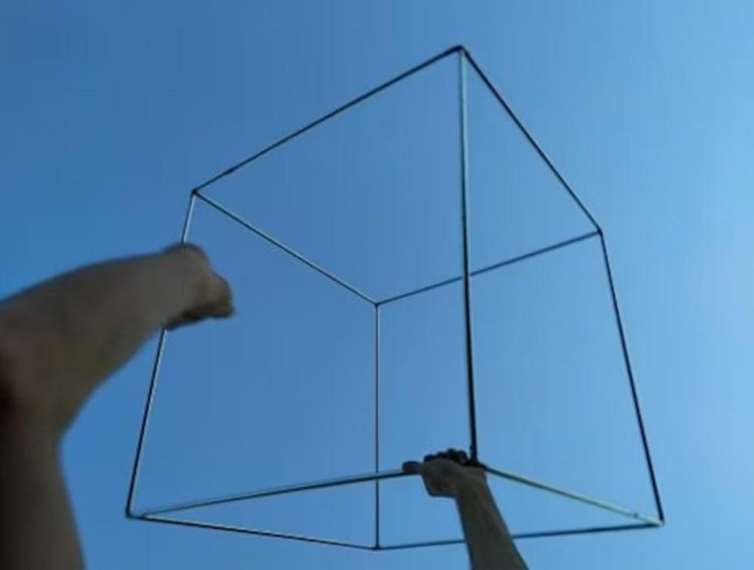 Acrobatic Cube - Steel Construction for Manipulation or Fireshow ...