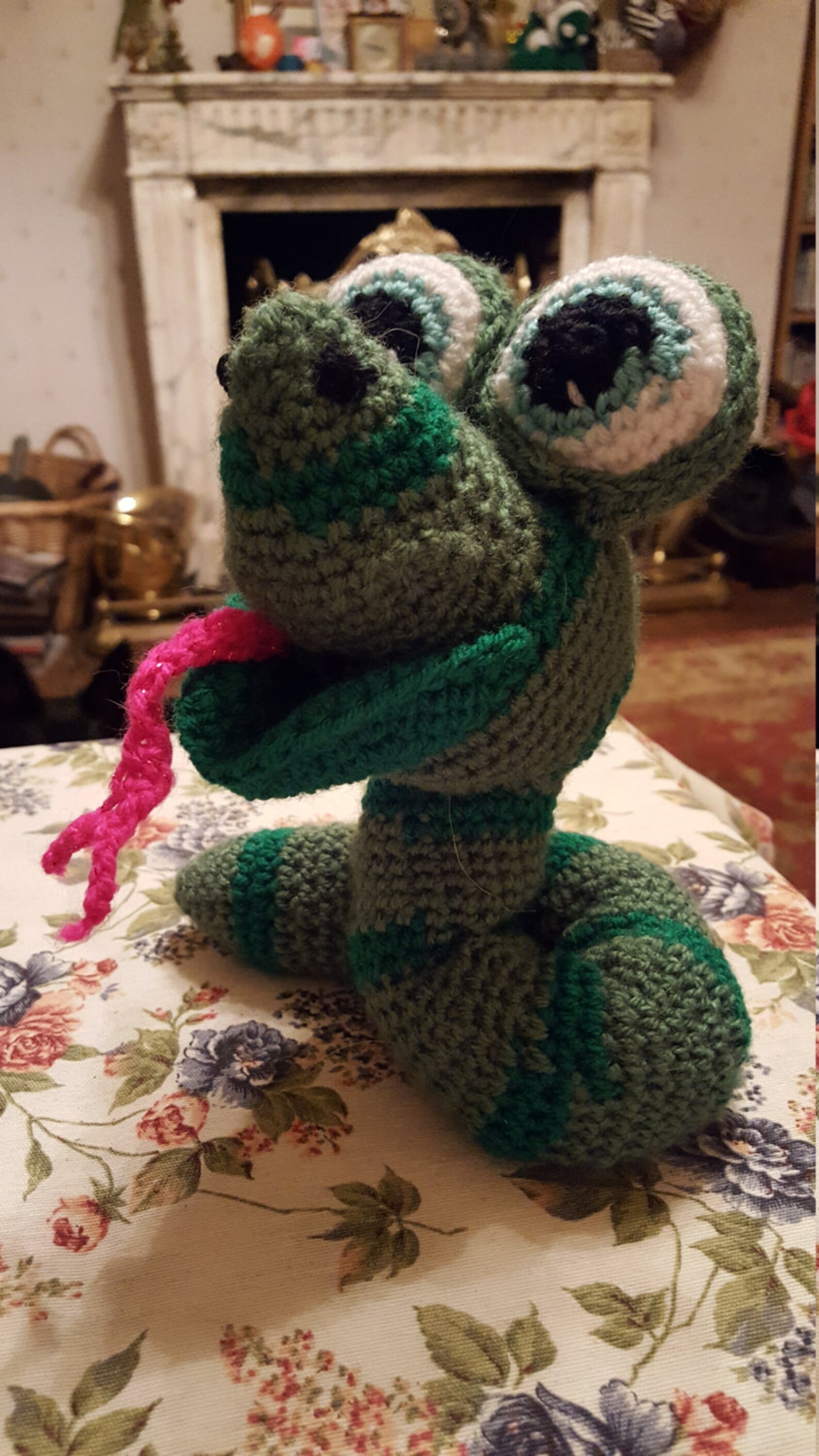 Suzy the Snake, Crochet Pattern for Sweet Snake Toy. Part of He Chinese ...