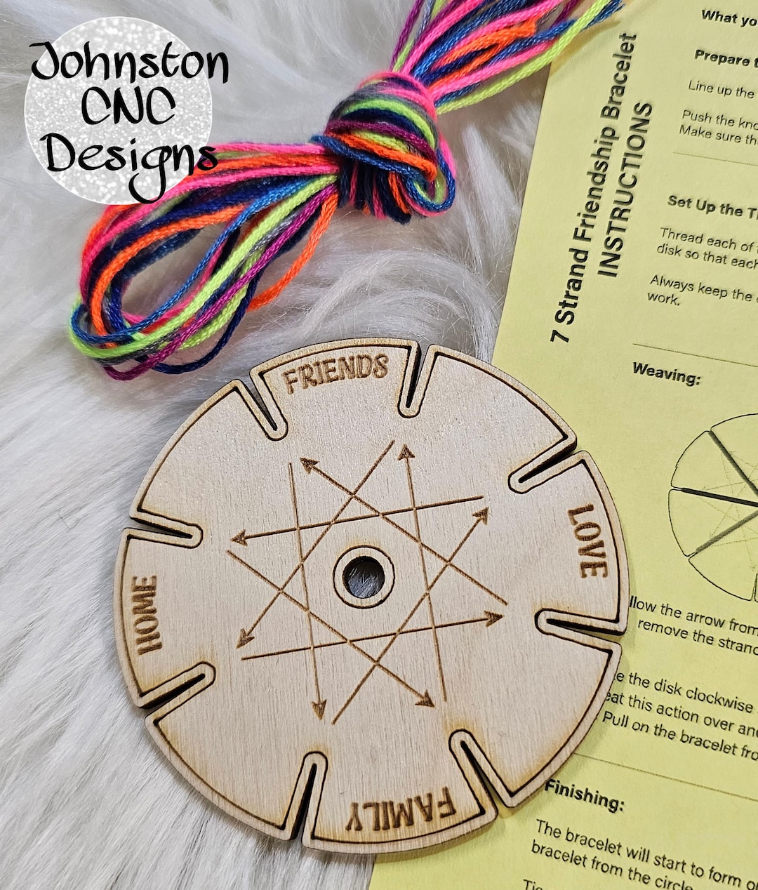 Friendship Bracelet Maker Kit DIY Kit Gift Stocking Stuffer Hobby Kids ...