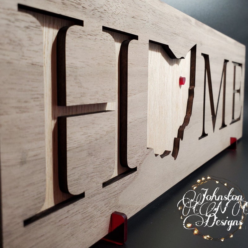 Ohio Wood Sign - Etsy