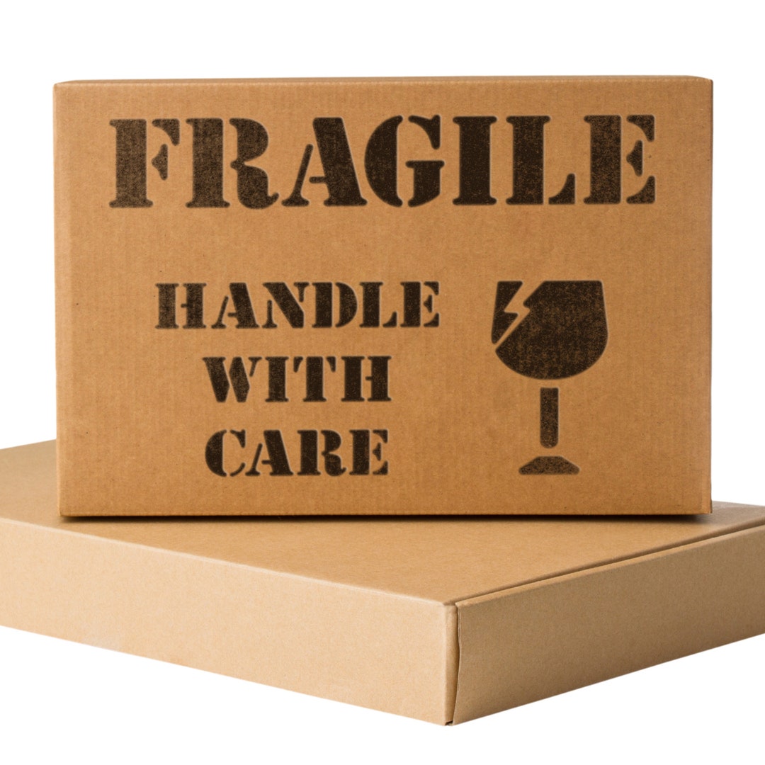 Fragile Handle With Care Stencil Fragile Parcel Stencil Template ...