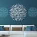 Firework Mandala Stencil Large Reusable Medallion Motif Wall - Etsy