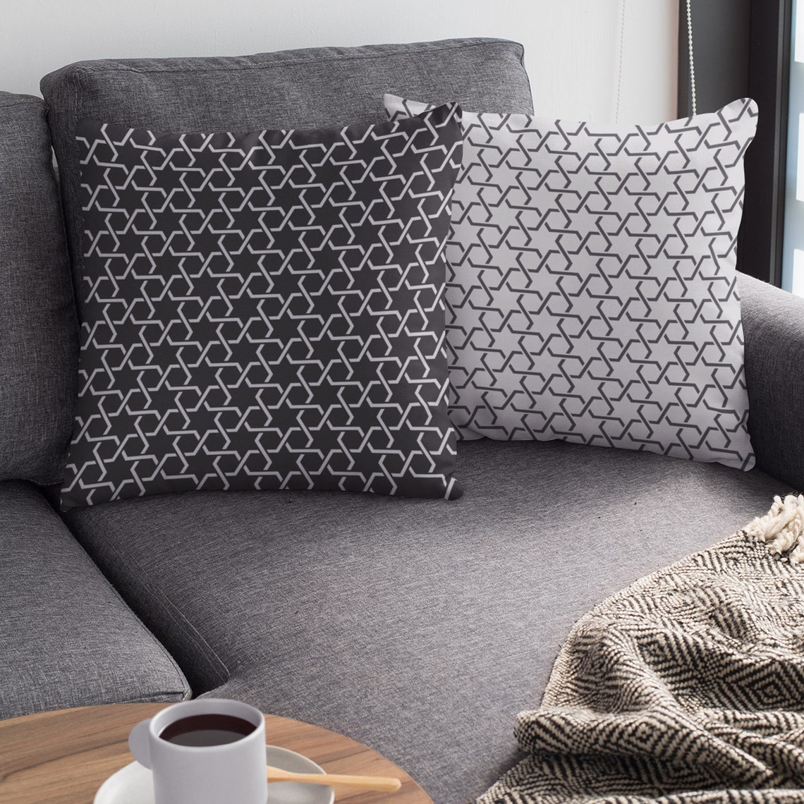 Star Lattice Pattern Stencil 21 X 29.7 Cm Moorish Stars - Etsy