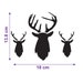 Stag Head Pattern Stencil Large Stag Heads Seamless - Etsy