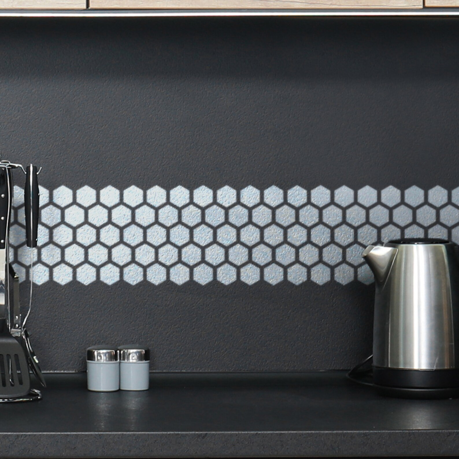 Honeycomb Pattern Border Stencil Honeycomb Border Template - Etsy UK