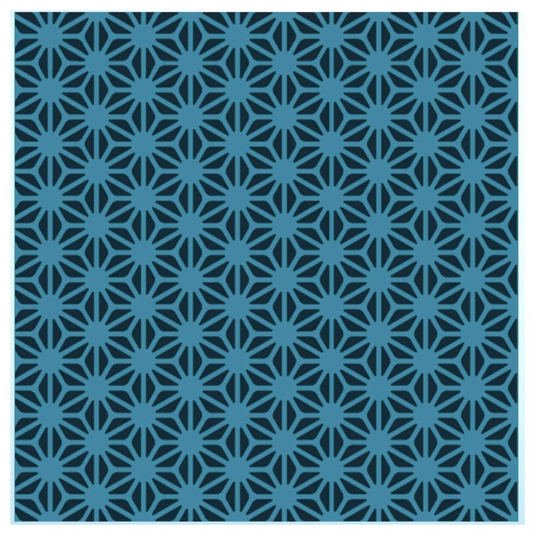 Asanoha Pattern Stencil - Large Reusable Japanese Pattern Template by ...
