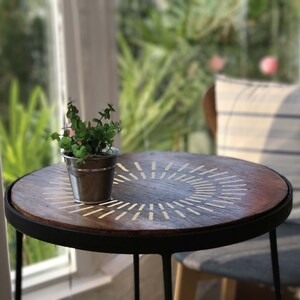 Rustic Circle Motif Stencil - Large Hand Drawn Circle Stencil Template ...