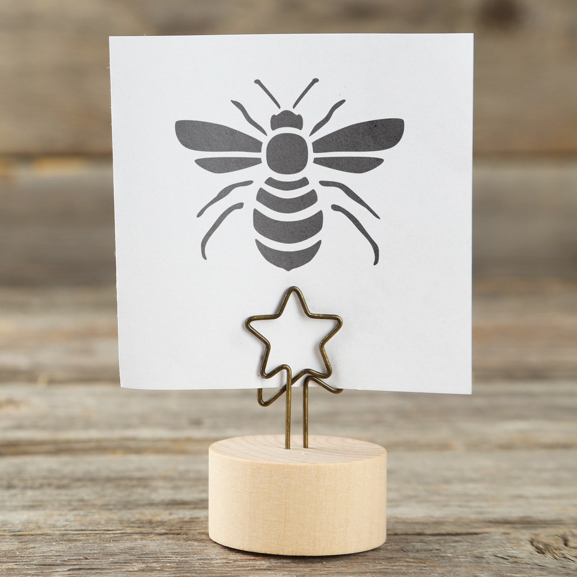 Bees Stencil - 2 X Small Bee Templates for Crafting & Home Decor - Etsy UK