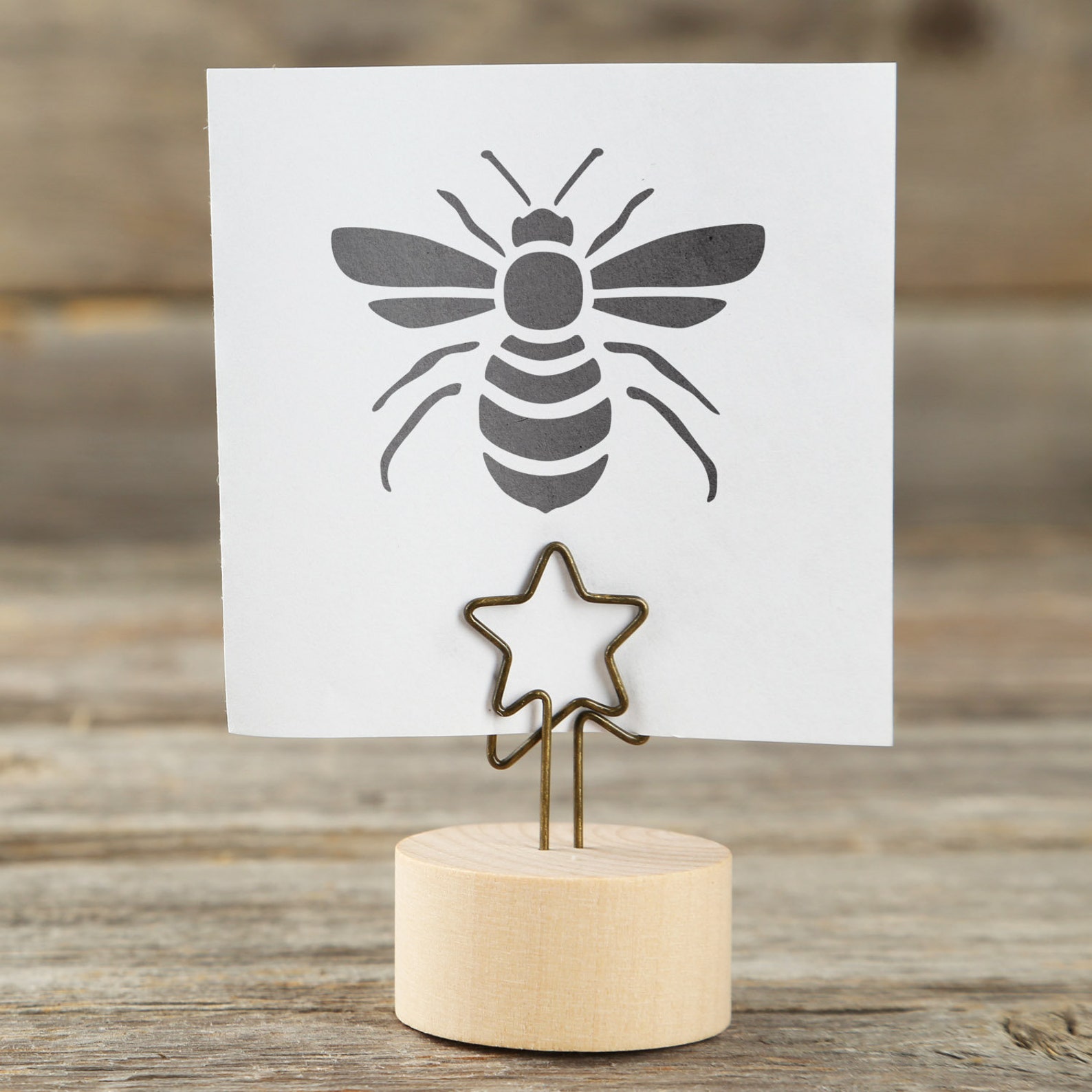 Bees Stencil - 2 X Small Bee Templates for Crafting & Home Decor - Etsy UK