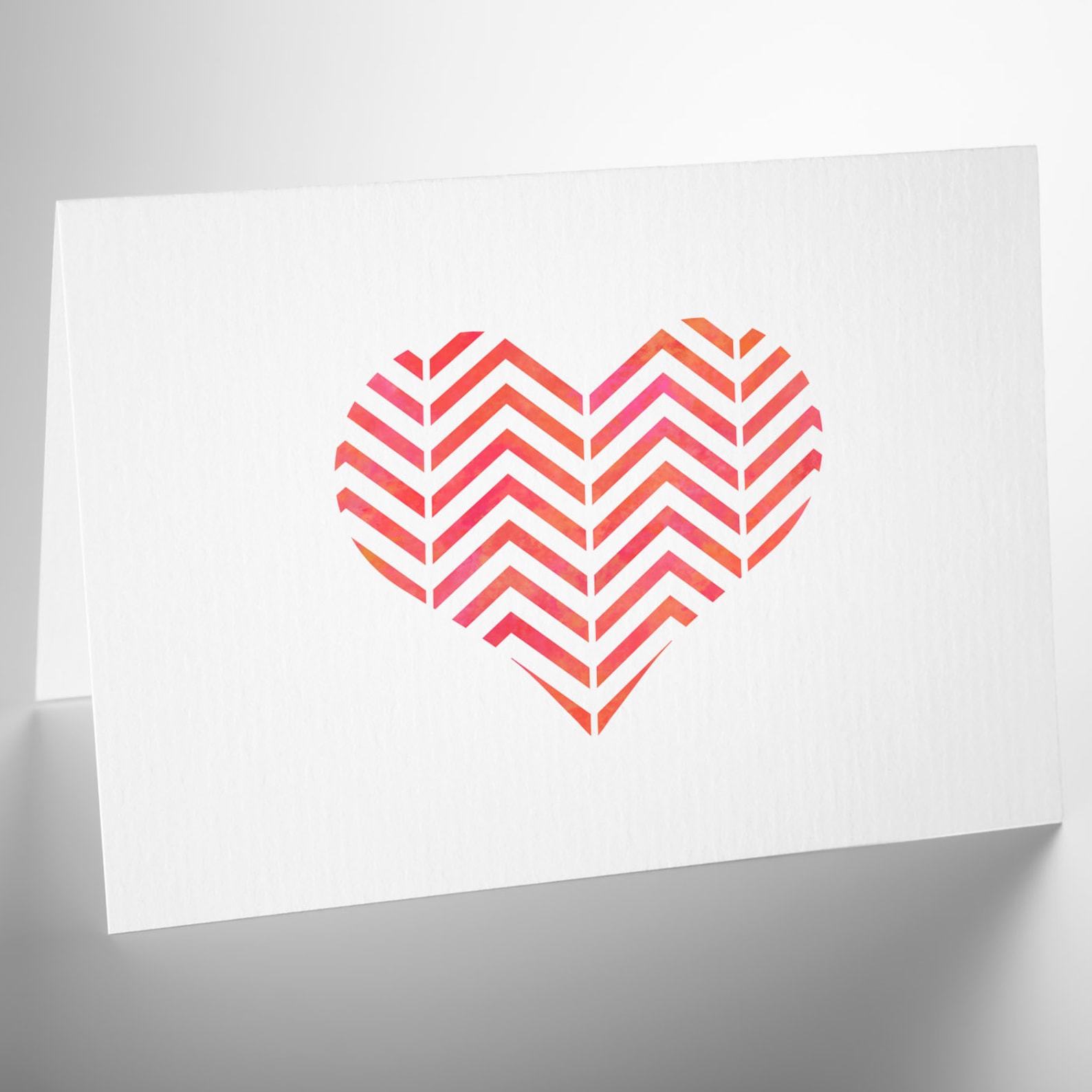 Chevron Heart Stencil Love Heart Template by Craftstar - Etsy UK