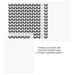 Knitting Stencil - Large Seamless Knit Pattern DIY / Home Decor ...