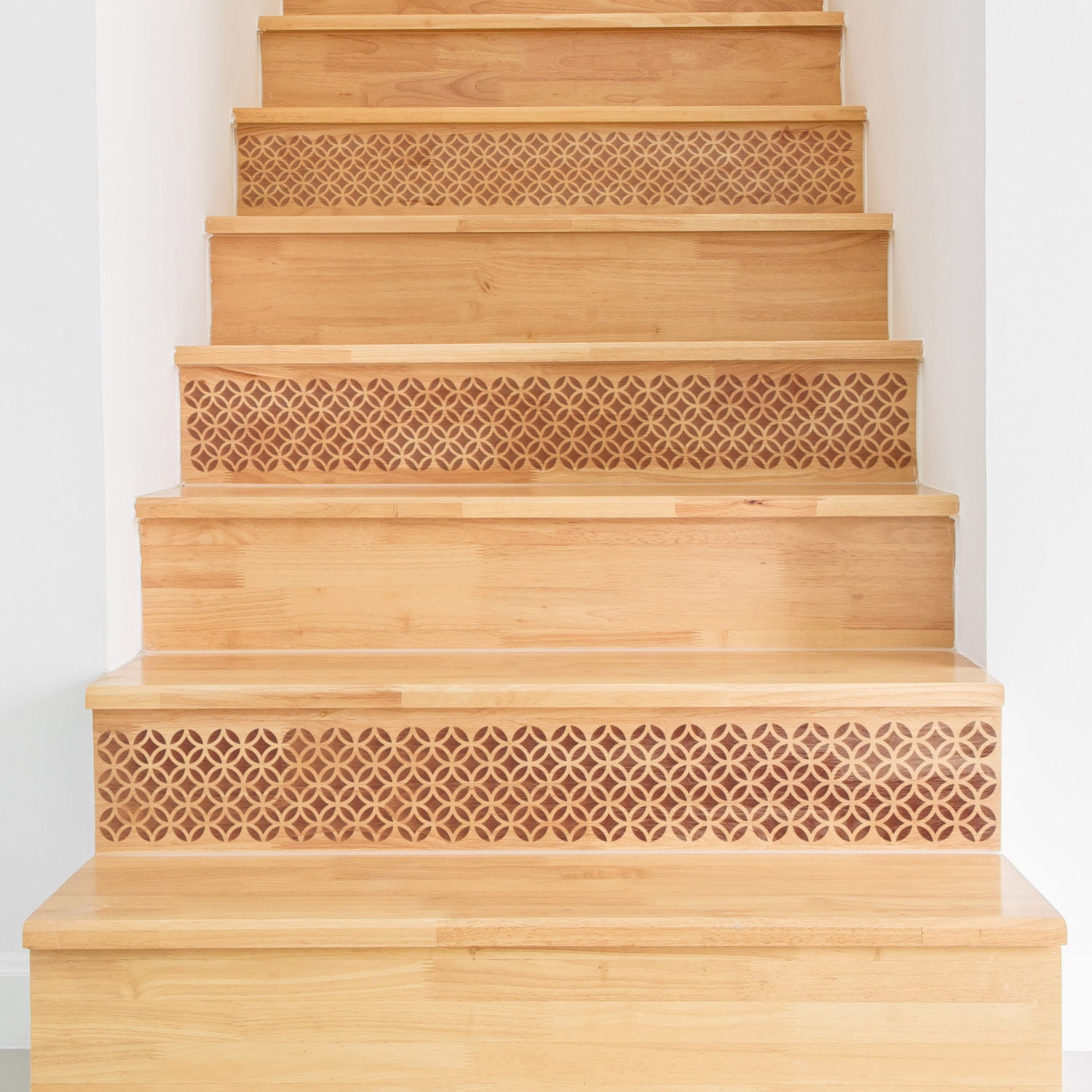 Circle and Diamond Pattern Border Stencil Moorish Circles | Etsy