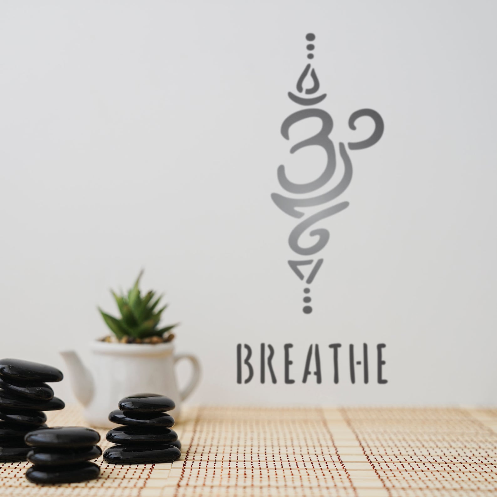 Sanskrit Breathe Stencil Large Reuseable Yoga Meditation Symbol ...
