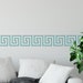Greek Key Border Stencil - Decorative Mosaic Border Template by ...
