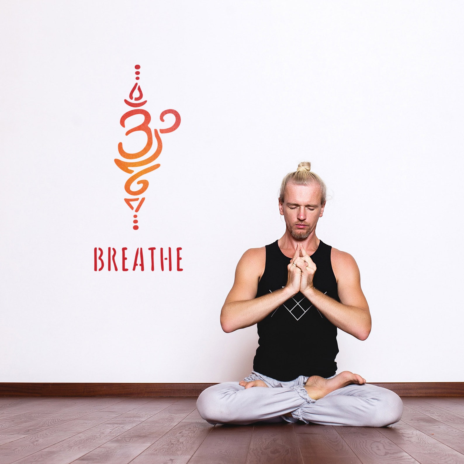 Sanskrit Breathe Stencil Large Reuseable Yoga Meditation Symbol ...