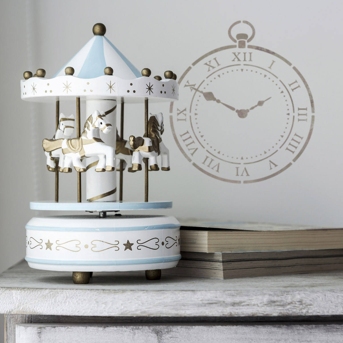 Vintage Pocket Watch Stencil Large Clock Wall Stencil | Etsy UK