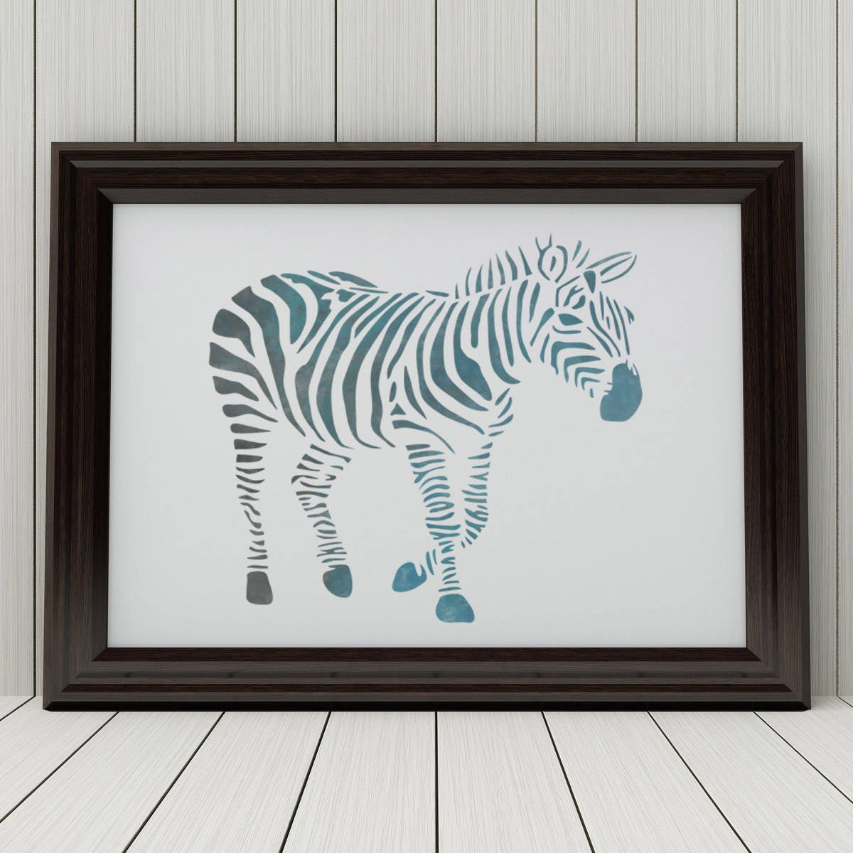 Zebra Stencil A4 Size Laser Cut Zebra Template by Craftstar - Etsy UK
