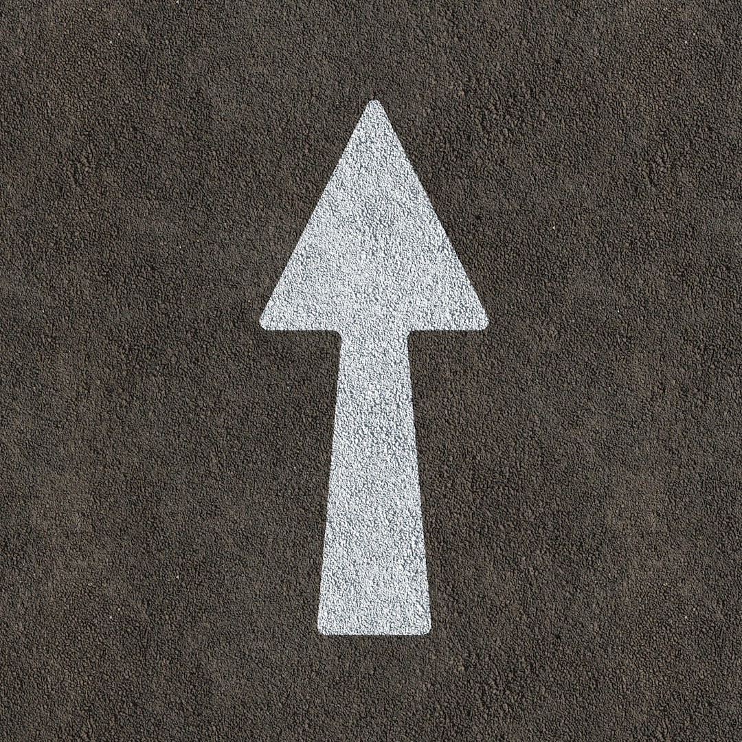 Arrow Stencil Sign Template - Large Sraight Arrow Template - Sign ...