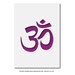 Om Symbol Craft Stencil - Small / Mini Sanskrit Om Template - Etsy UK