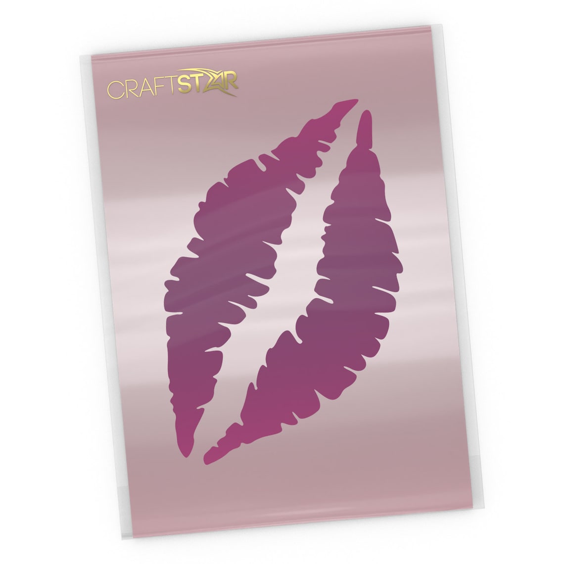 Lip Print Stencil A4 Size Lipstick Kiss Template by - Etsy UK