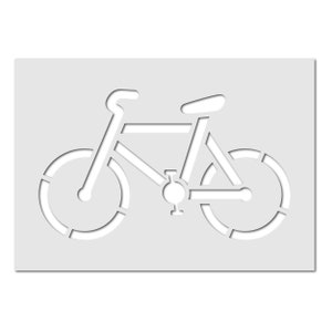Bicycle Stencil - Large Cycling Icon Stencil - Bike Sign Making Stencil ...