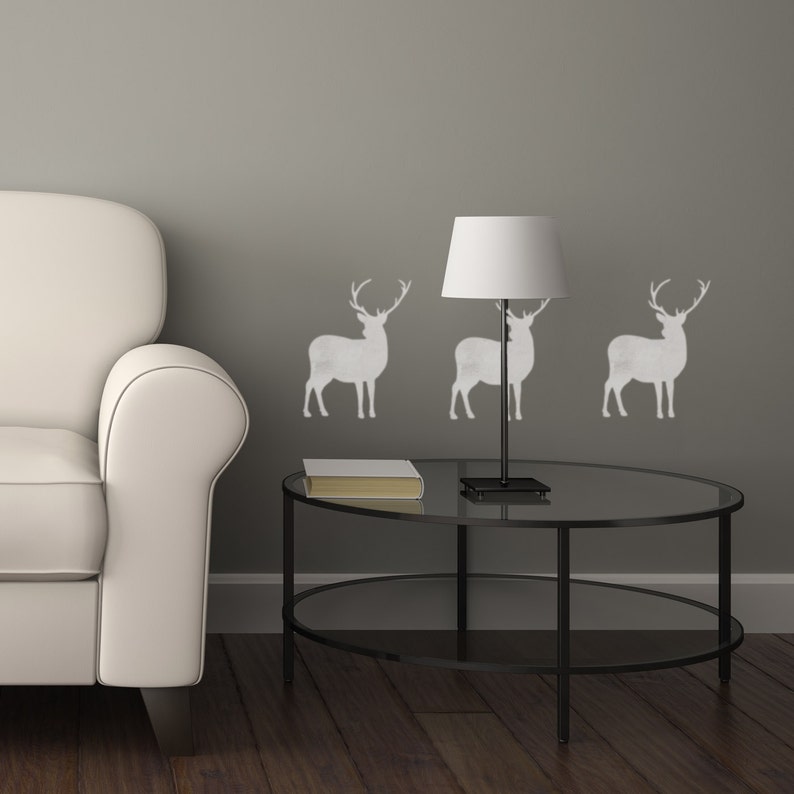 Stag Stencil A4 Size Reuseable Laser Cut Mylar Craft | Etsy UK