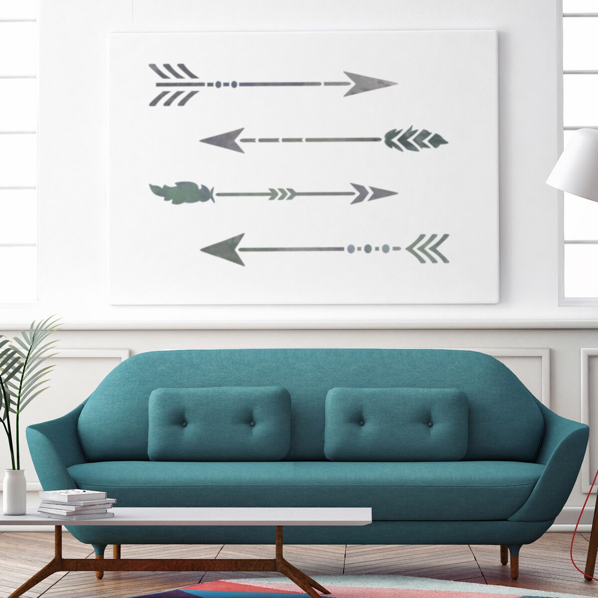 Arrow Stencil Set Large Boho Arrows Reusable Rustic Arrow | Etsy