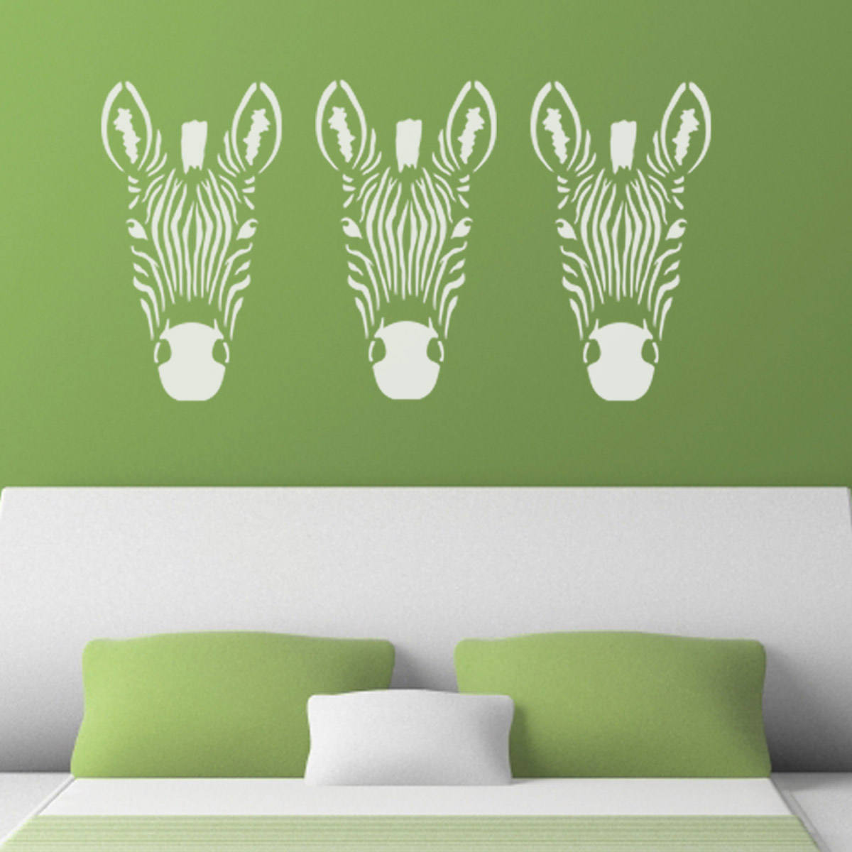 Zebra Portrait Stencil Reusable Zebra Head Template by - Etsy UK