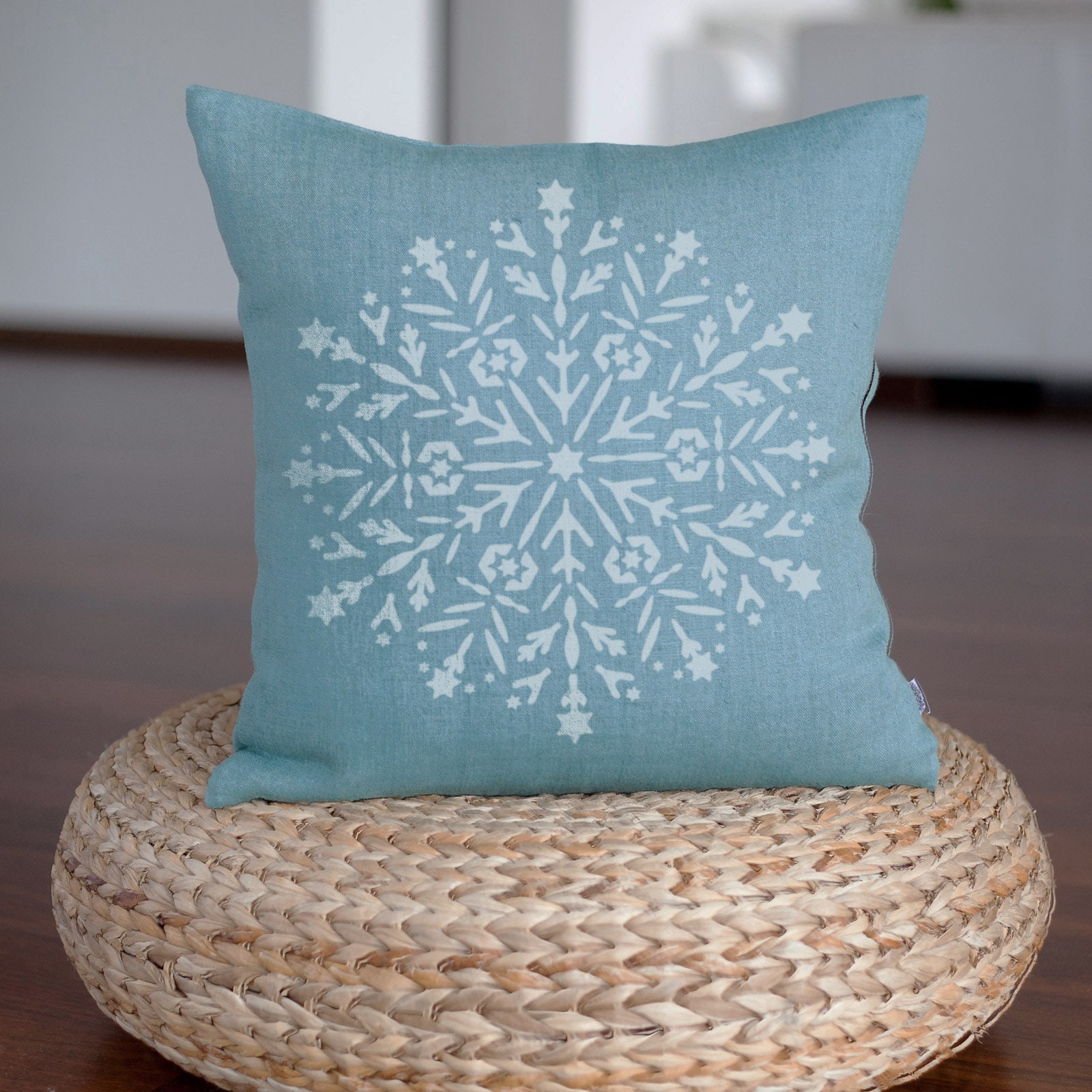 Snowflake Mandala Stencil Reuseable Christmas Decoration | Etsy