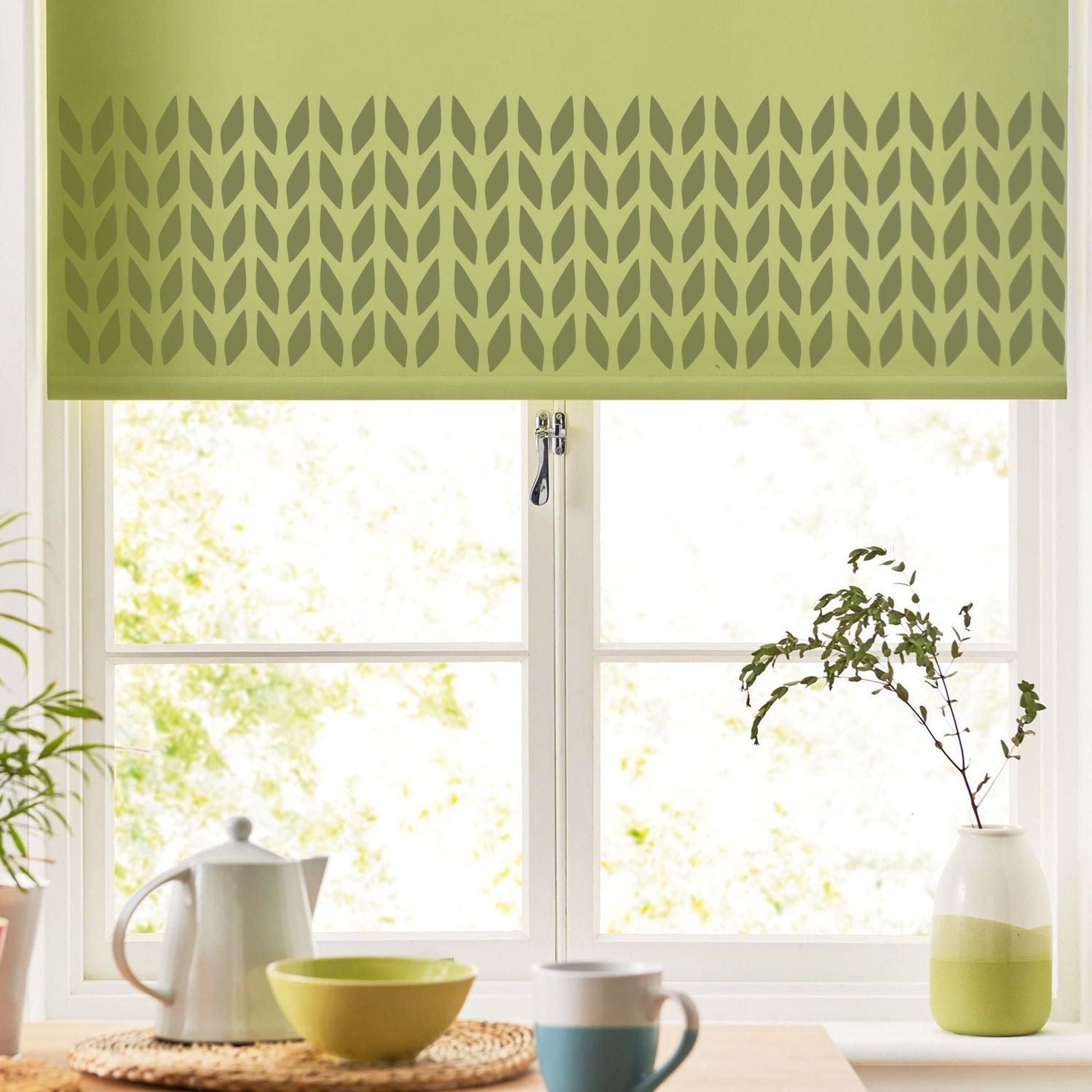 Knitting Stencil - Large Seamless Knit Pattern DIY / Home Decor ...
